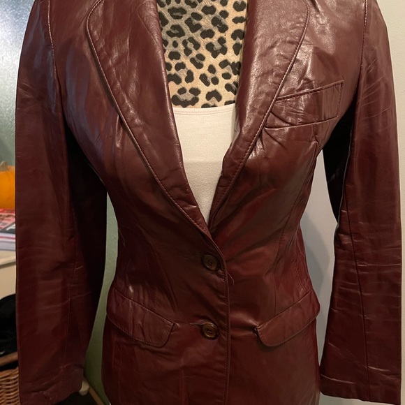 Split end | Jackets & Coats | Vintage Leather Jacket | Poshmark